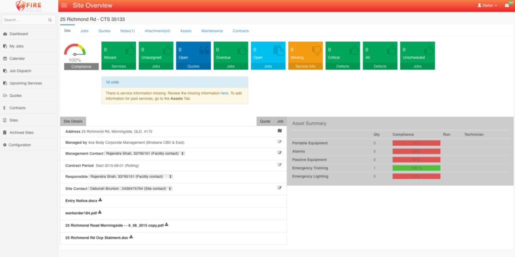 PEACE OF MIND - FIRE MATTTERS